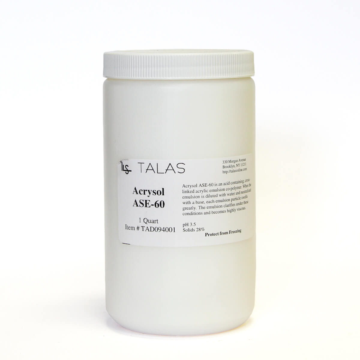 Acrysol ASE-60 Thickener Rheology Modifier| TALAS