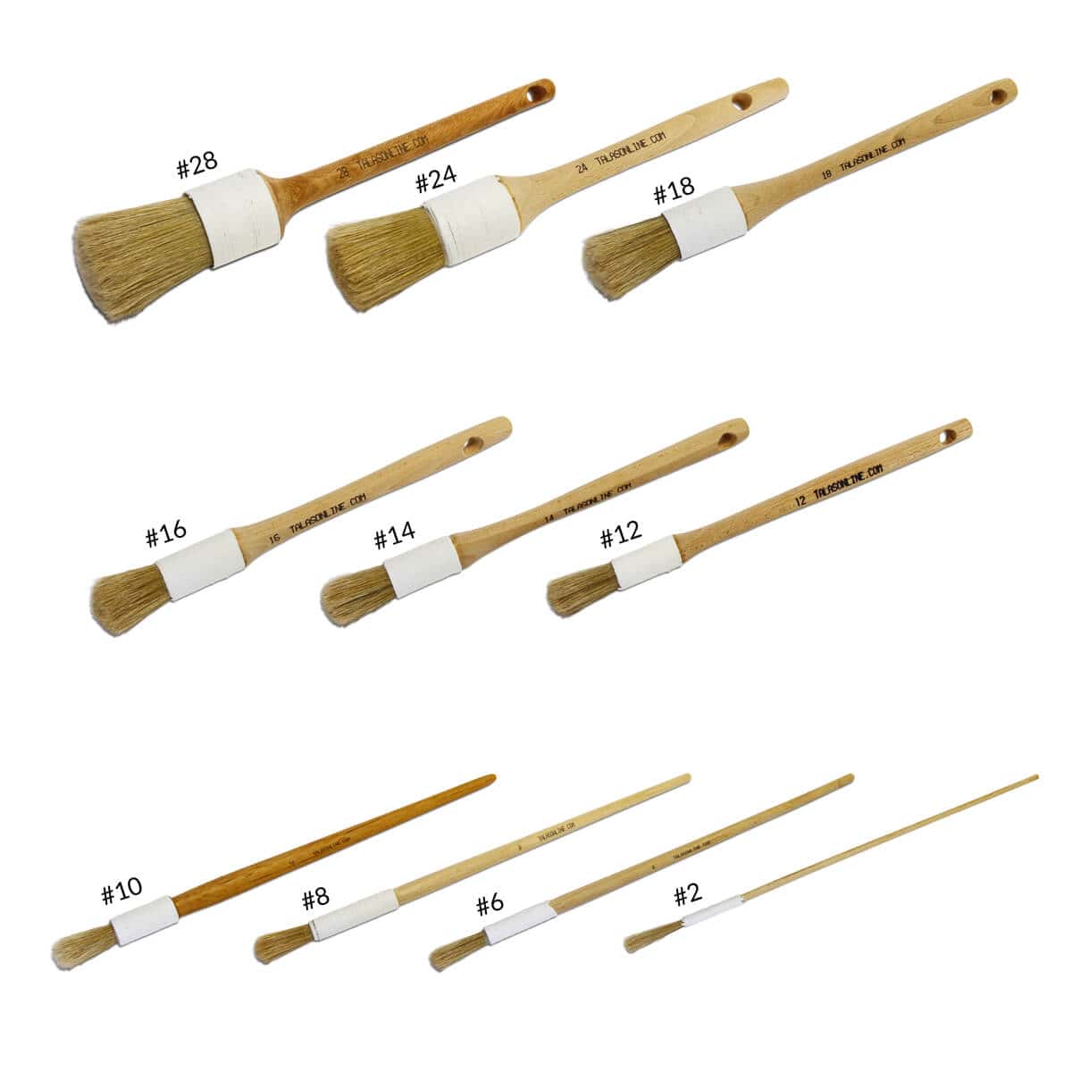 Conservation Glue and Paste Brushes | TALAS