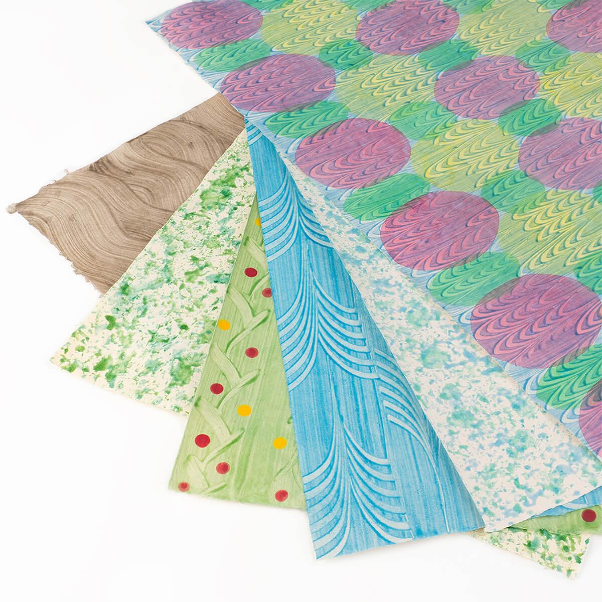 Paper Foundation UK Handmade Decorative Paste Papers | TALAS