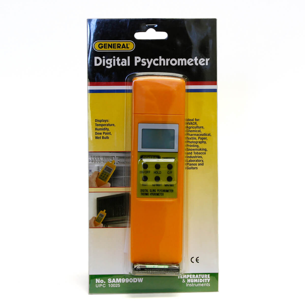 Digital Psychrometer: Model #990 DW and #EP 8706 | TALAS