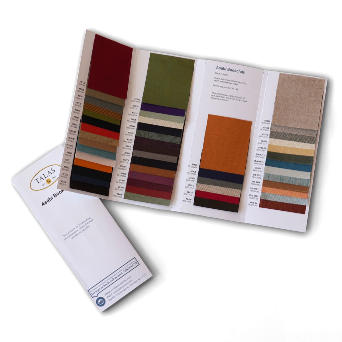 Asahi Bookcloth Sample Book | TALAS