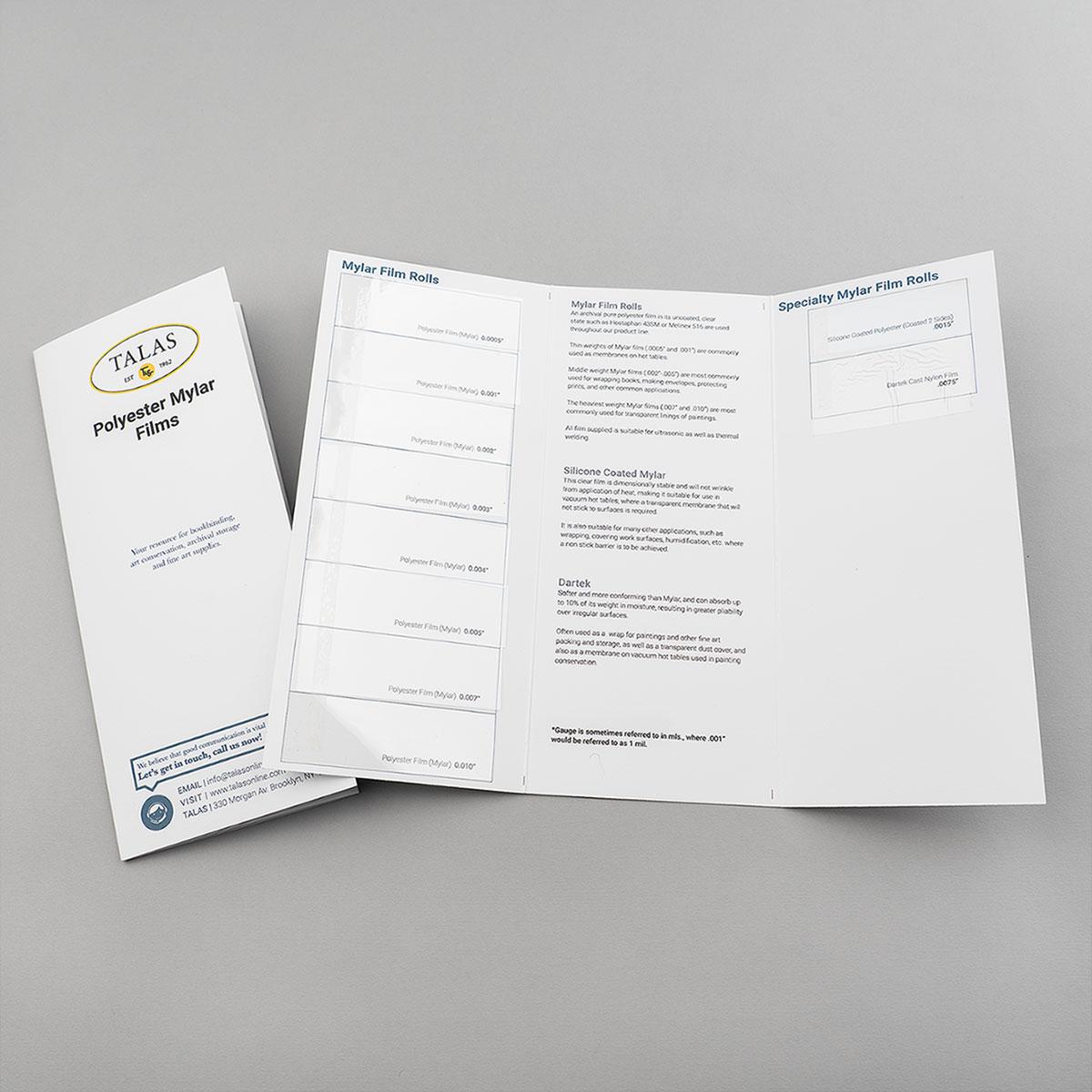 Mylar Films Sample Book | TALAS