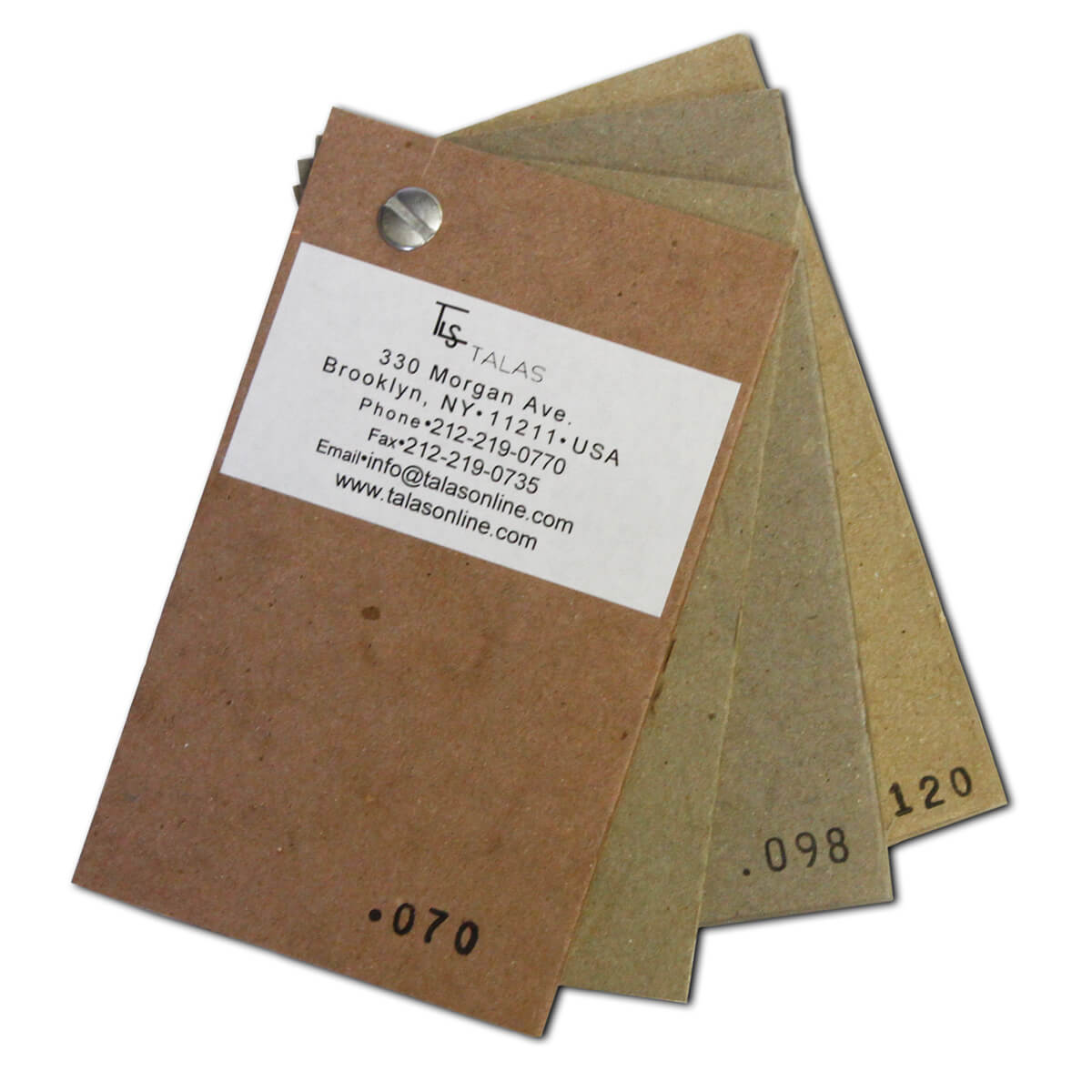 Davey Binders Board Sample Book | TALAS