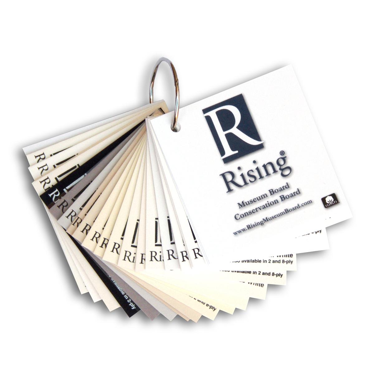Rising Museum Board Sample Chart | TALAS