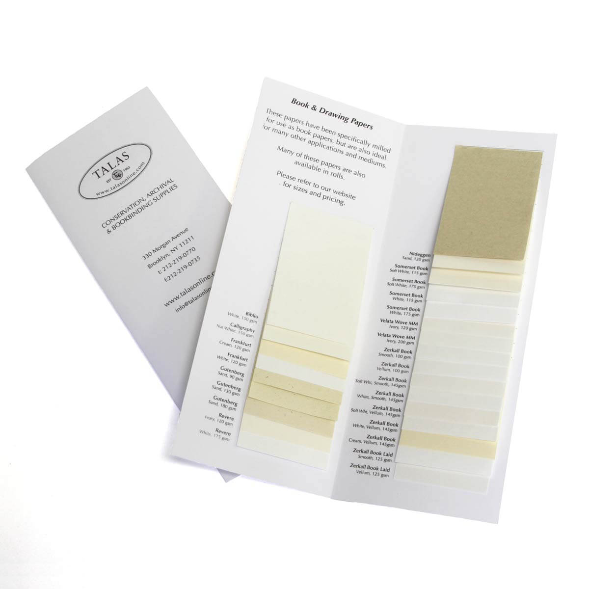 Book and Drawing Paper Sample Book | TALAS